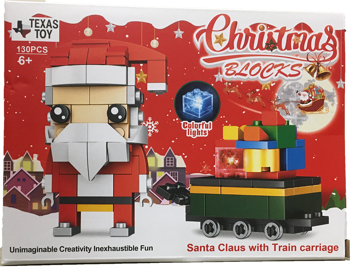 Christmas Blocks Building Bricks – Green Beans Toys