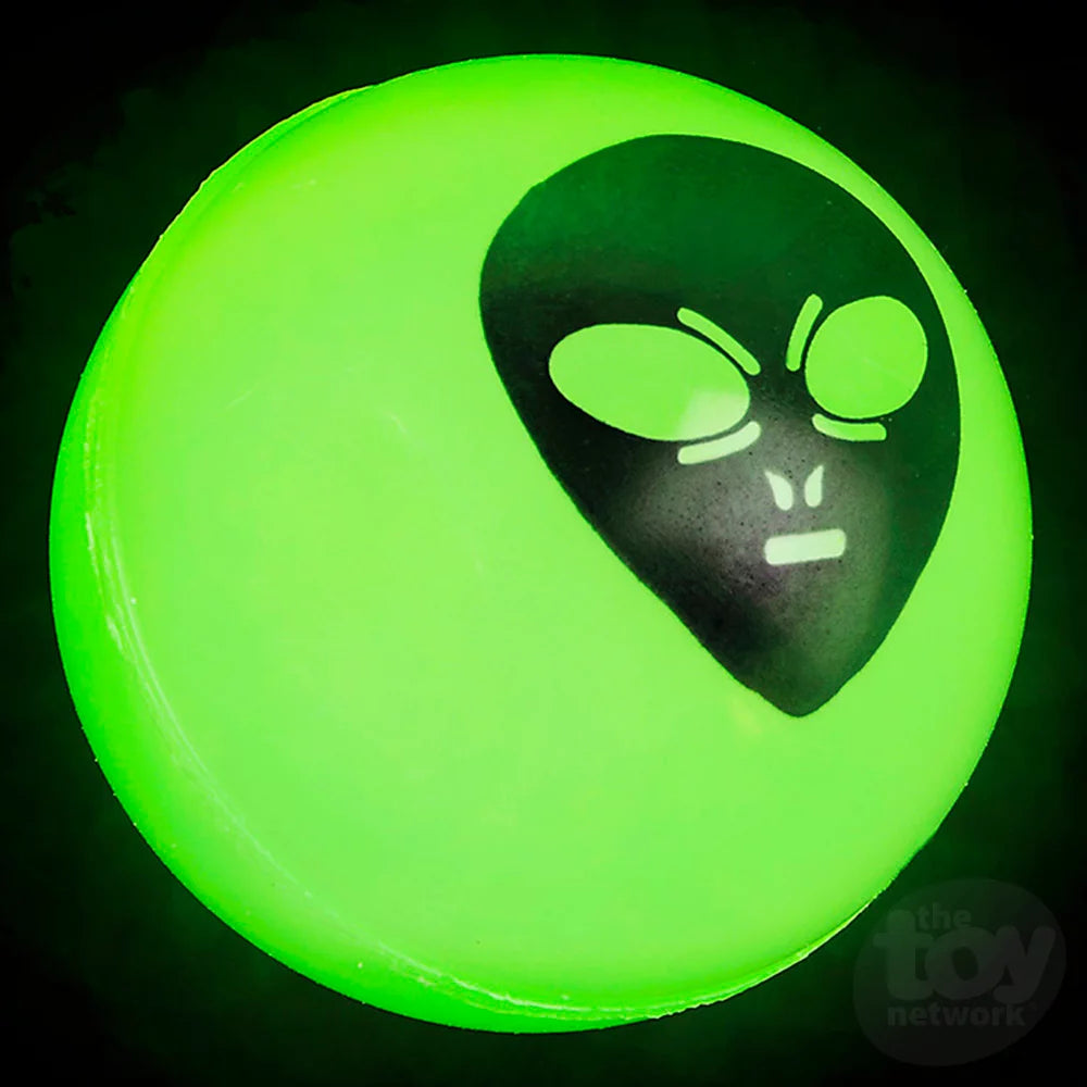 Glow Alien Hi-Bounce Ball – Green Beans Toys