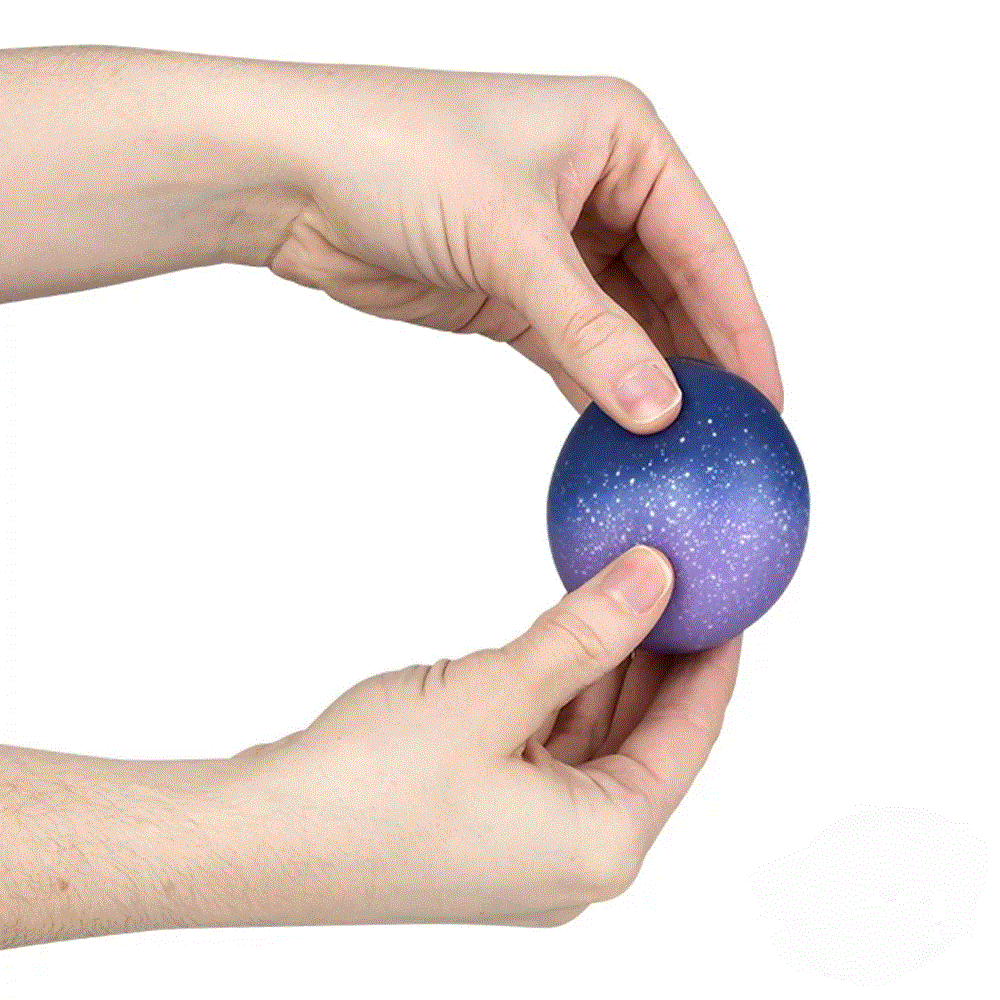 Galaxy Squeezy Sugar Ball – Green Beans Toys