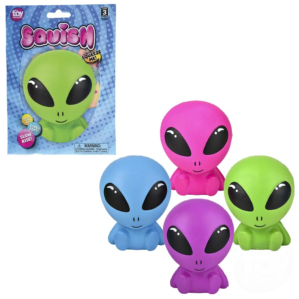 One Random Squish Galactic Alien – Green Beans Toys