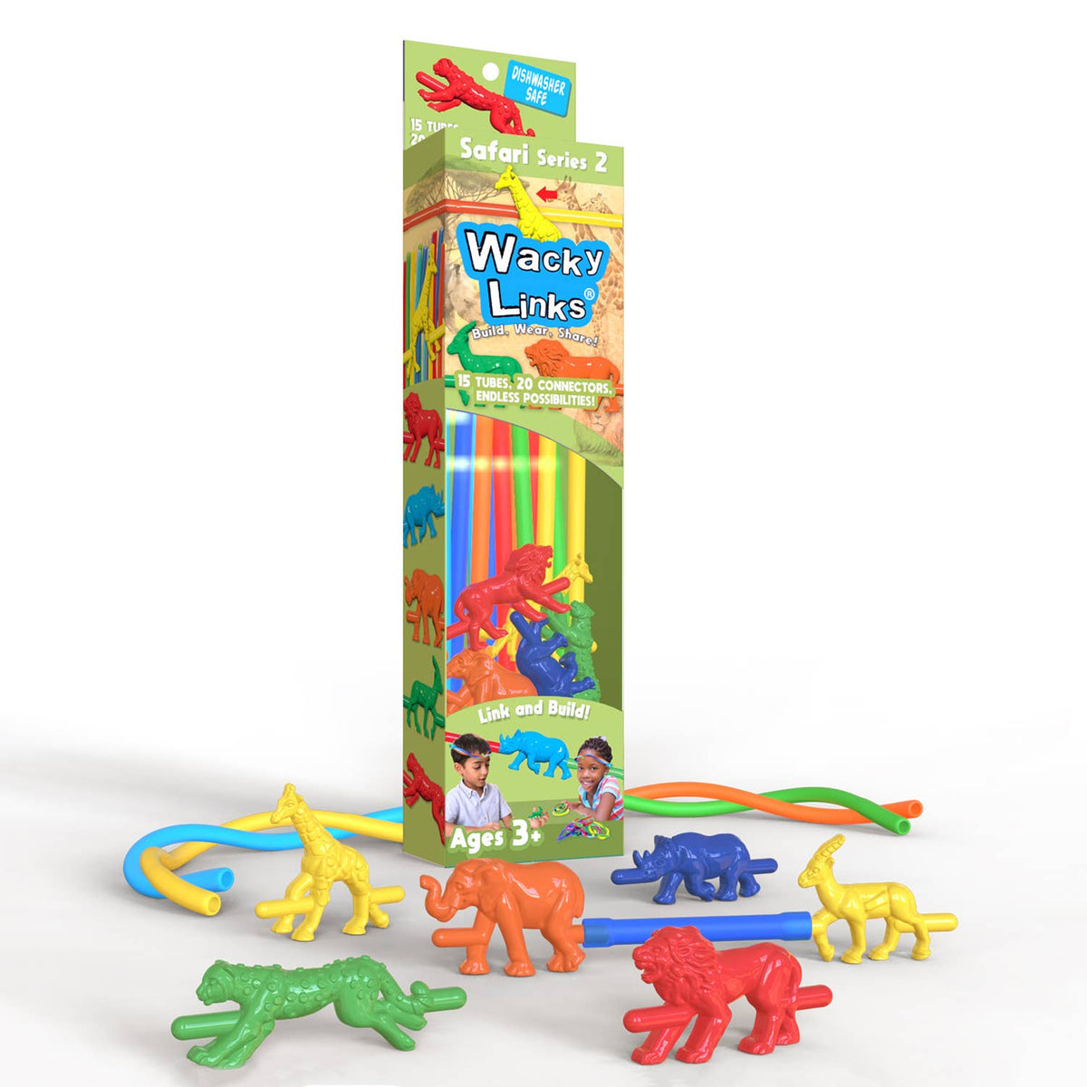 Wacky Links - Safari Series 2 – Green Beans Toys