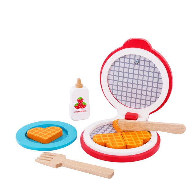 Wooden Toy Waffle Maker – Green Beans Toys