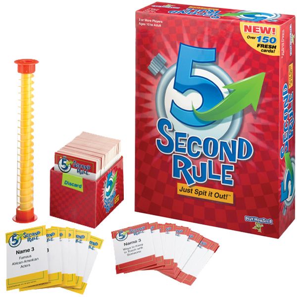 Five Second Rule Board Game – Green Beans Toys