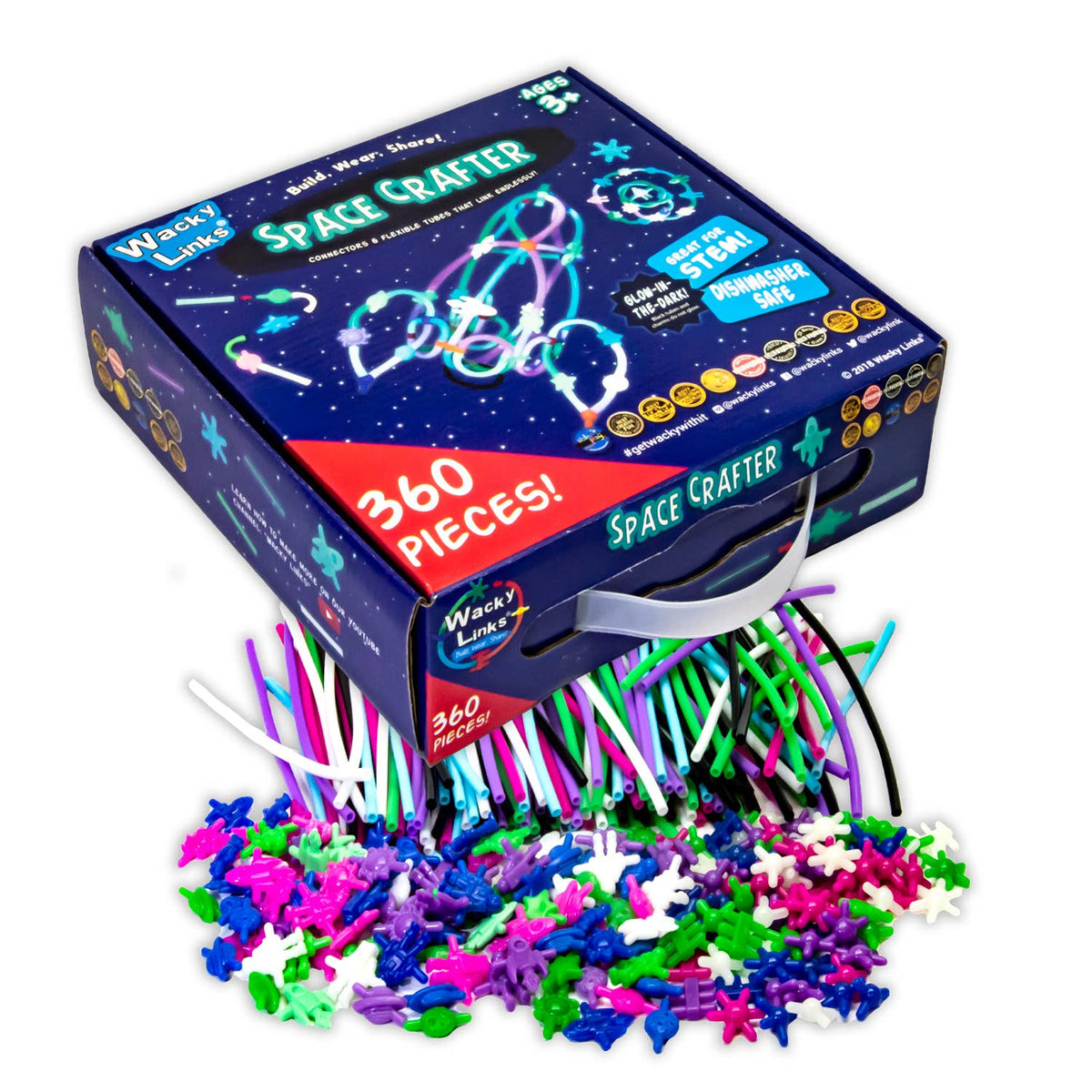 Wacky Links - Large Space Crafter Activity Pack – Green Beans Toys